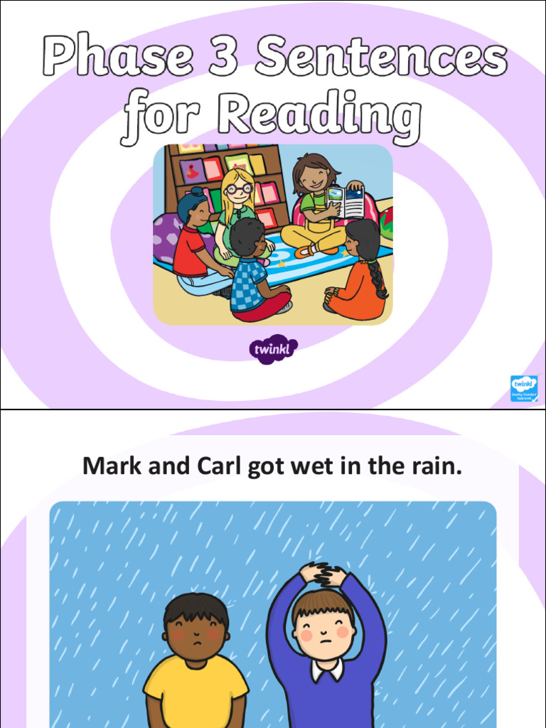 3rd Sentence Reading | PDF