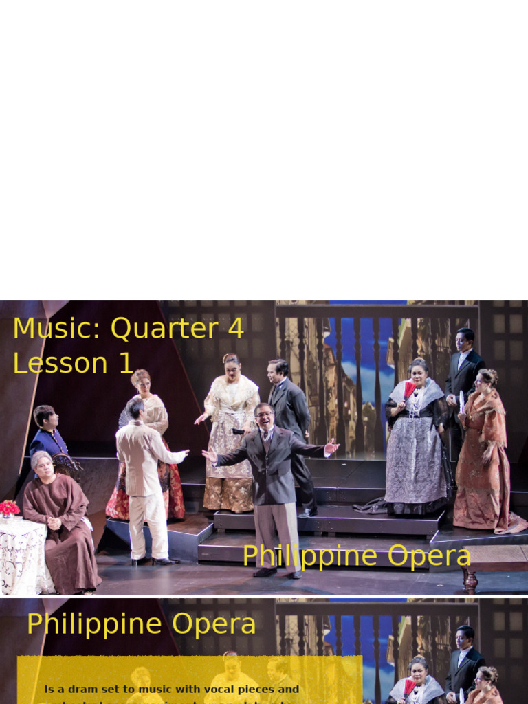Philippine Opera24-25 | PDF | Opera | Performing Arts