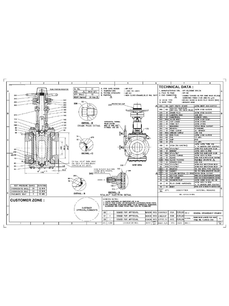 DBB Plug Valve Gad | PDF