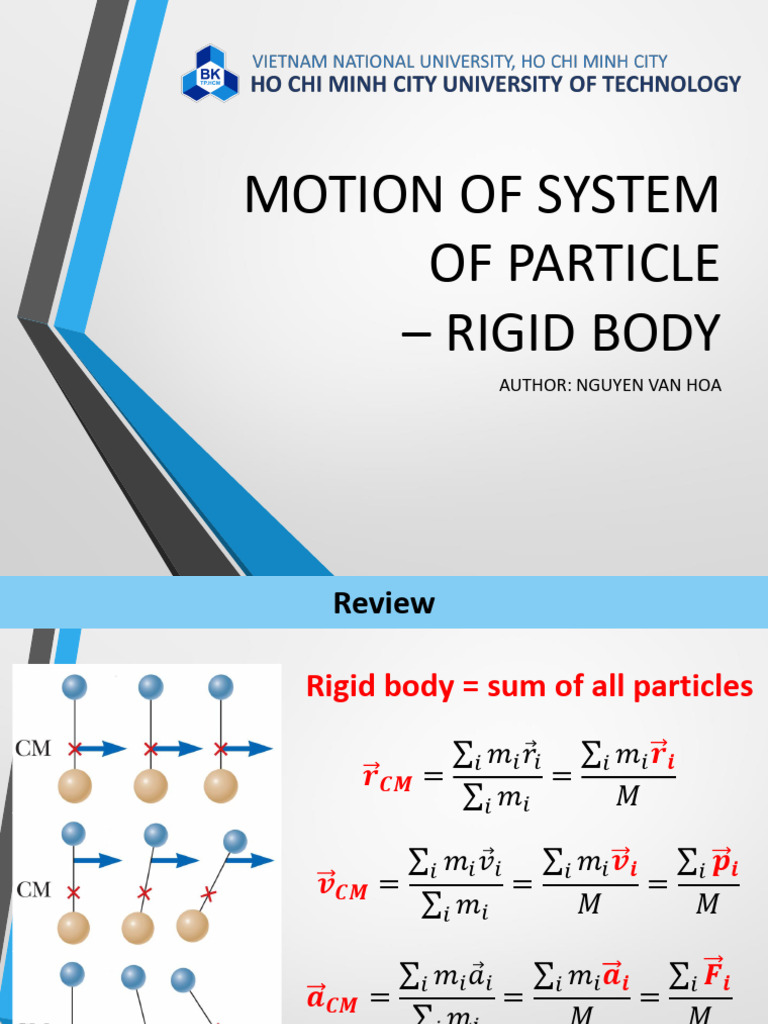 RIGID BODY | PDF | Rotation Around A Fixed Axis | Angular Momentum