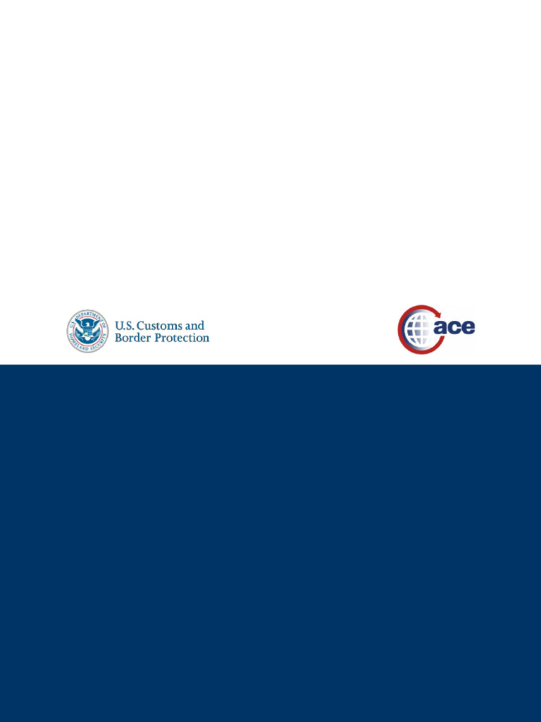 CBP and Trade Automated Interface Requirements | PDF | U.S. Customs And ...