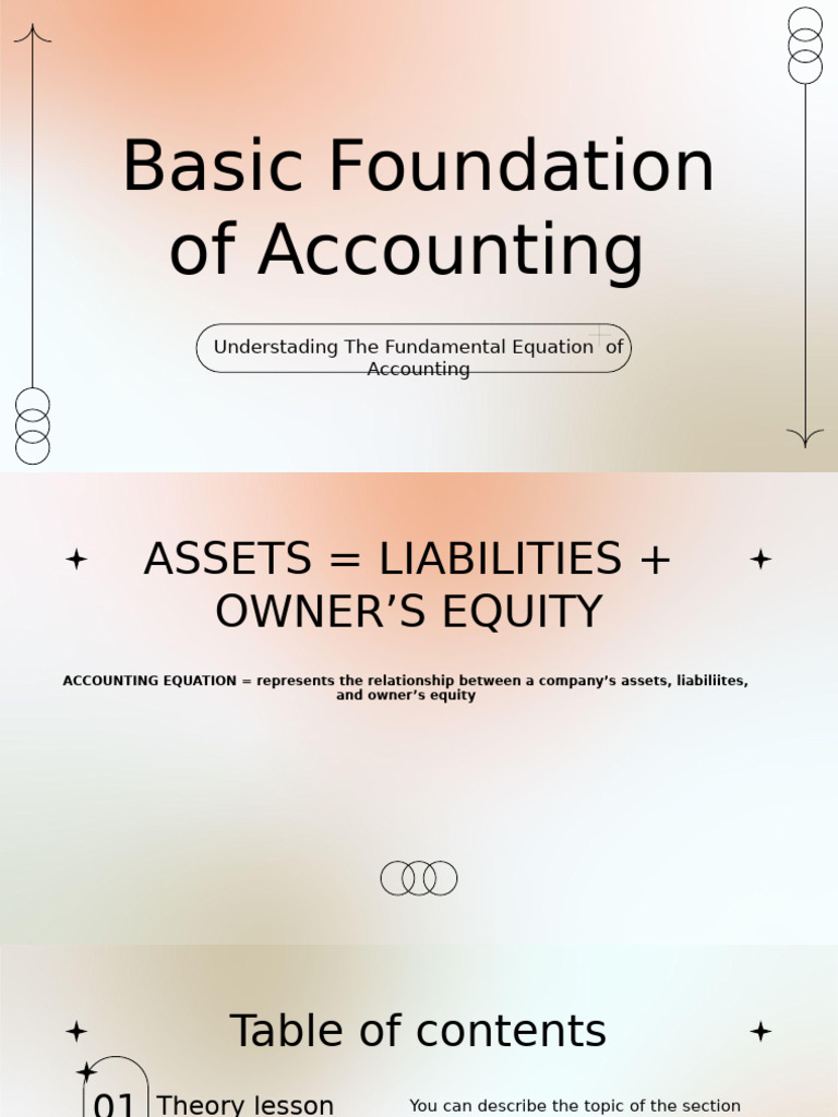 Understanding Accounting Fundamentals | PDF | Planets | Planets In ...