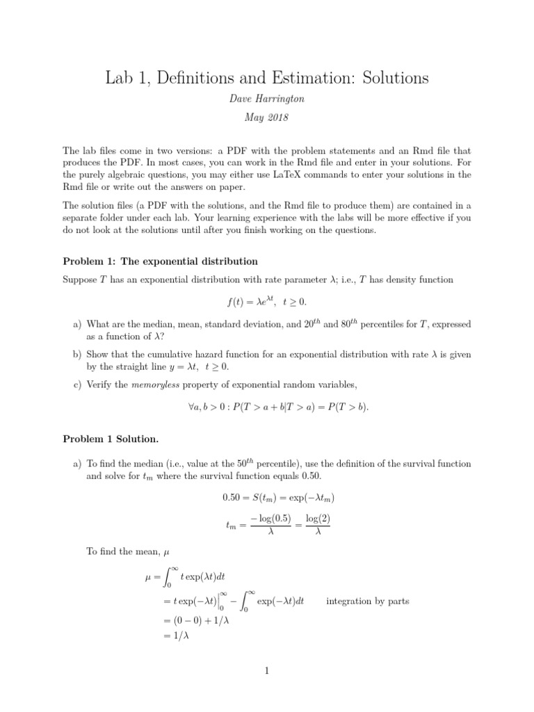 lab_1_estimation_solutions | PDF | Analysis | Applied Mathematics