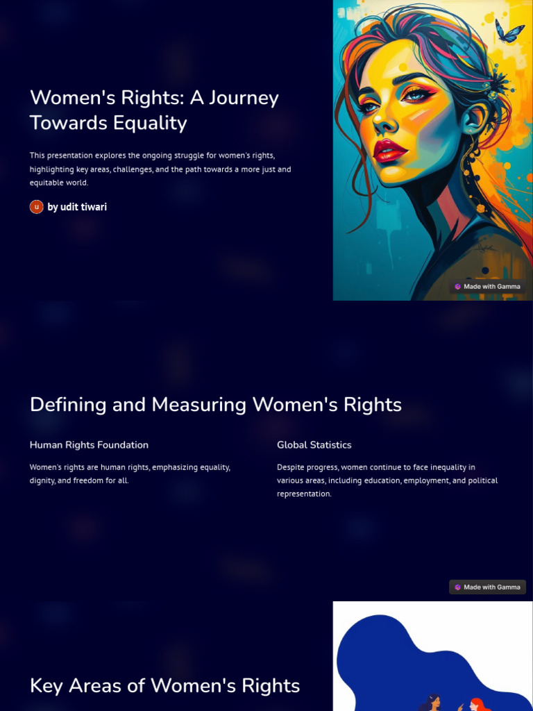 Womens Rights A Journey Towards Equality | PDF | Gender Studies ...