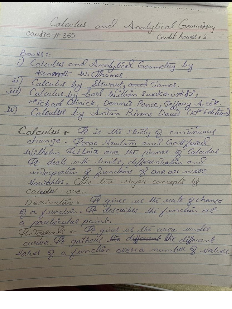 Before Calculus | PDF