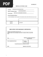 ESIC Form 7B | PDF