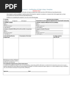 Form CPTPP With Additional Sheet | PDF | Signature | Document