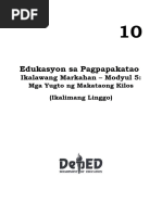 Q2 EsP 10 - Module 5 | PDF