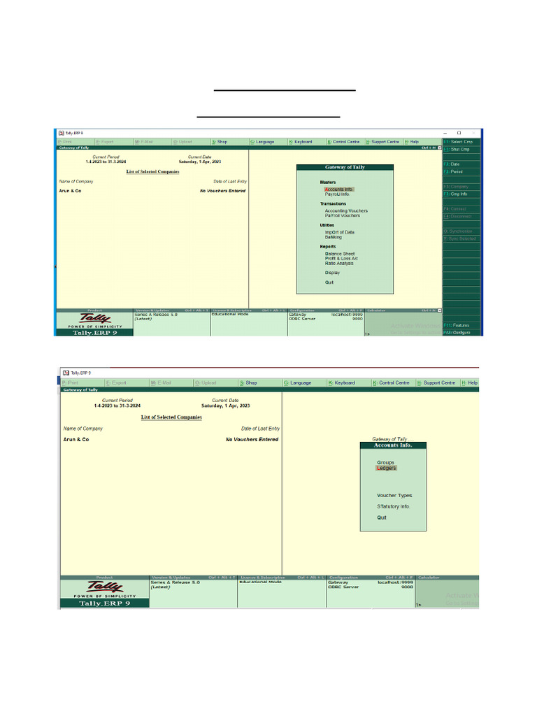 Tally Output (10.2.25) | PDF | Debits And Credits | Taxes