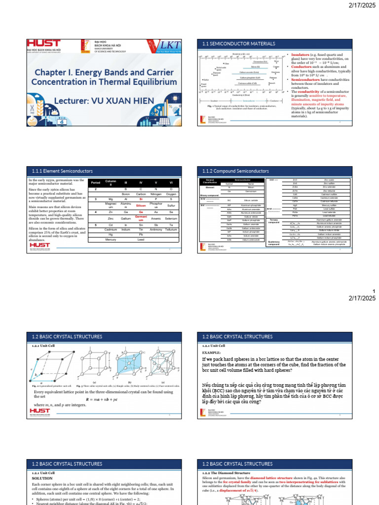 Energy Bands and Carrier Concentration | PDF | Band Gap | Electrical Resistivity And Conductivity
