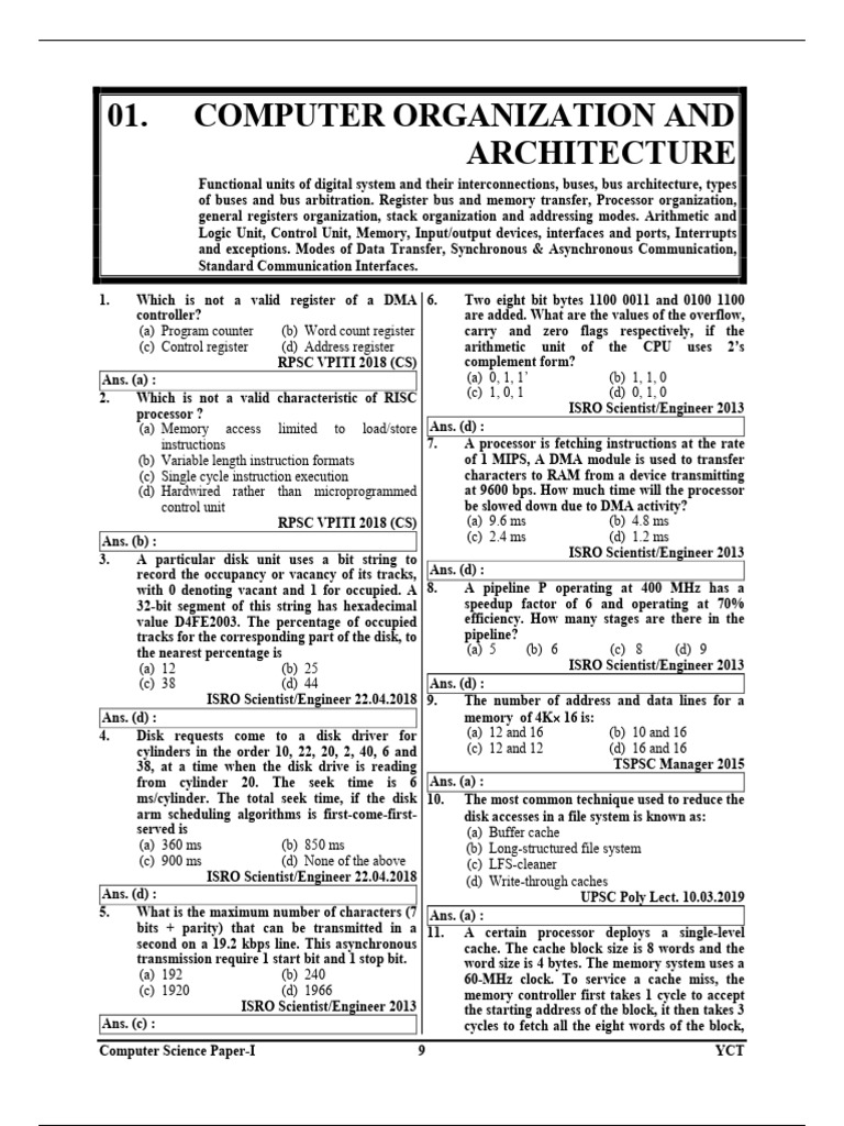 MadXAbhi Computer Organization and Architecture by MadXAbhi Robot | PDF | Central Processing ...