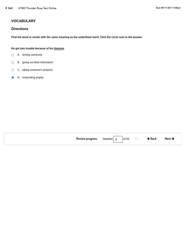 Thunder Rose Unit Test Instructions | PDF