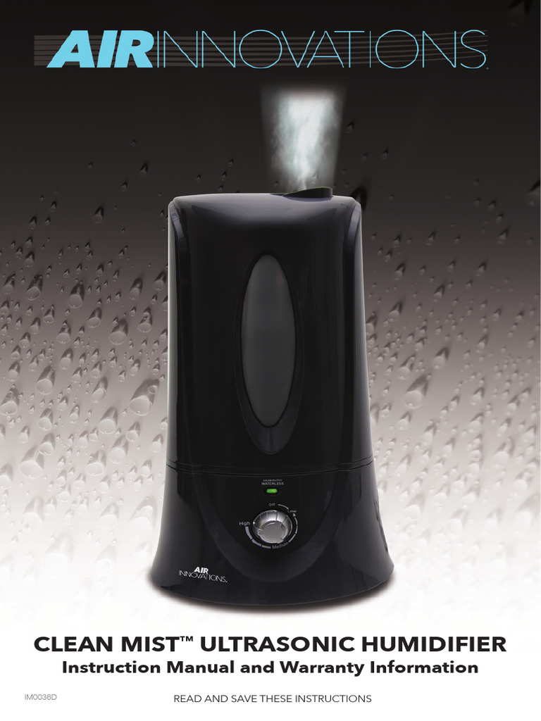 MH 408 Humidifier Manual | PDF | Electromagnetic Interference