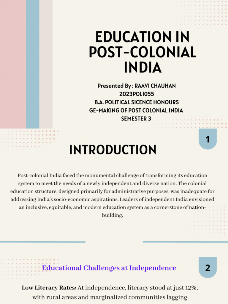 Eucation in Post | PDF