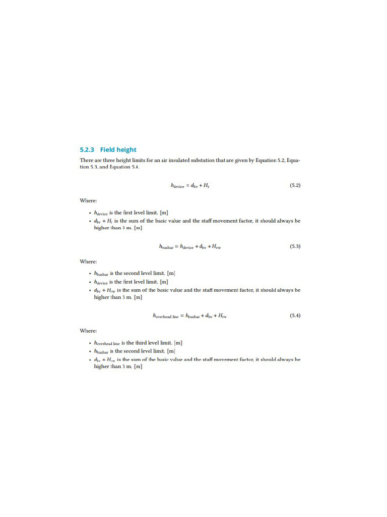 Field Height Calculation | PDF