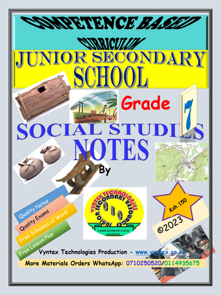 Grade 7 CBC Social Studies Notes by Vyntex Technologies | PDF | Planets ...
