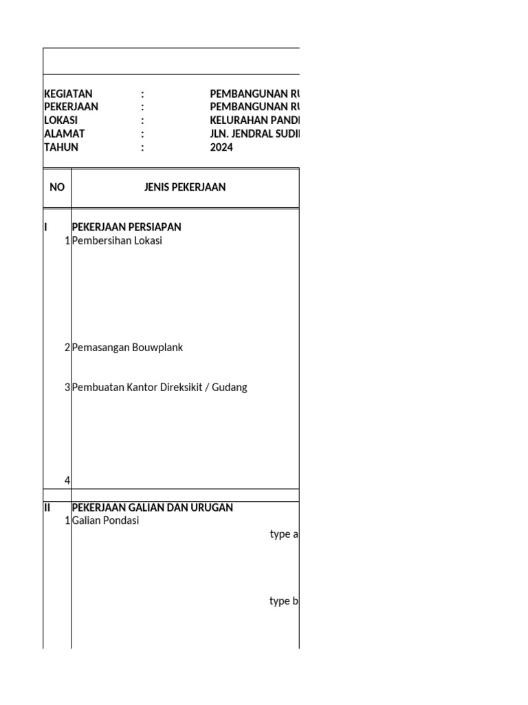 Rab Ta 2 Lantai | PDF