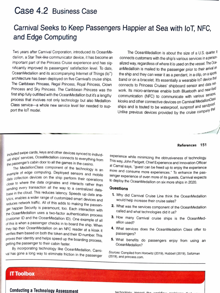 Cruise Tech: Enhancing Passenger Experience | PDF | Computing