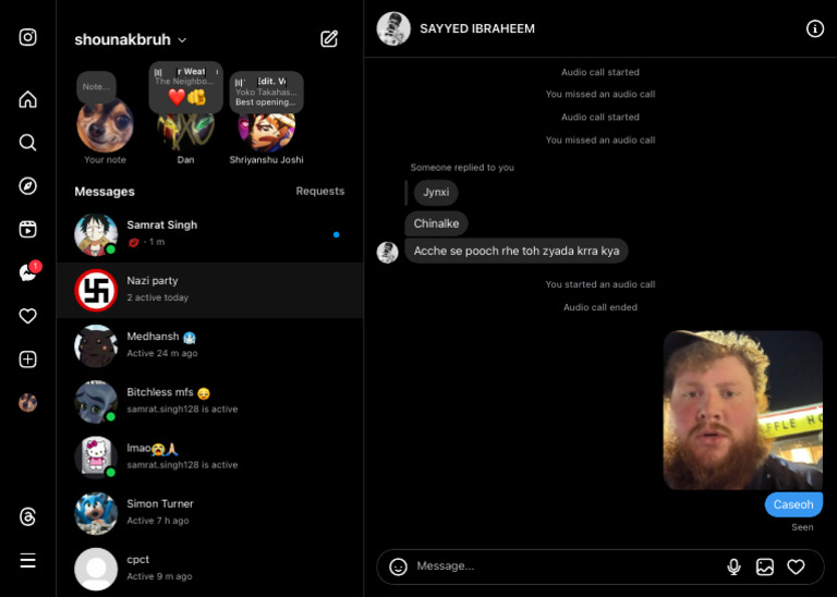 Chats • Instagram | PDF