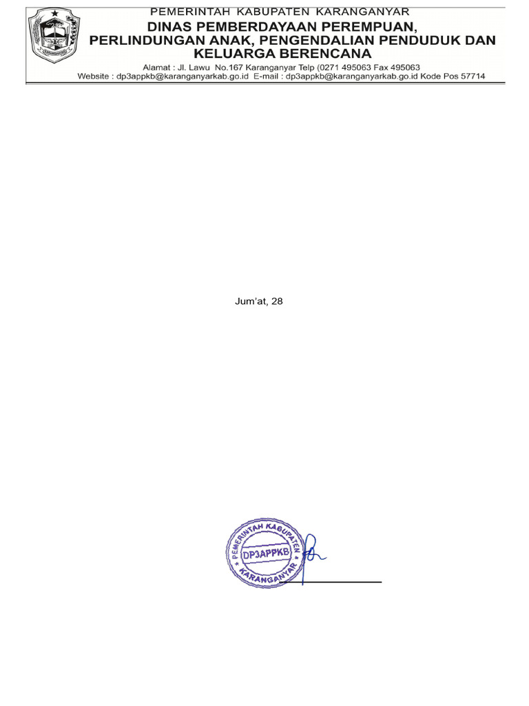 Undangan MOU 2025 | PDF