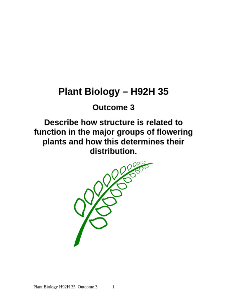 Outcome 3 Notes With Answers | PDF | Horticultural Techniques ...