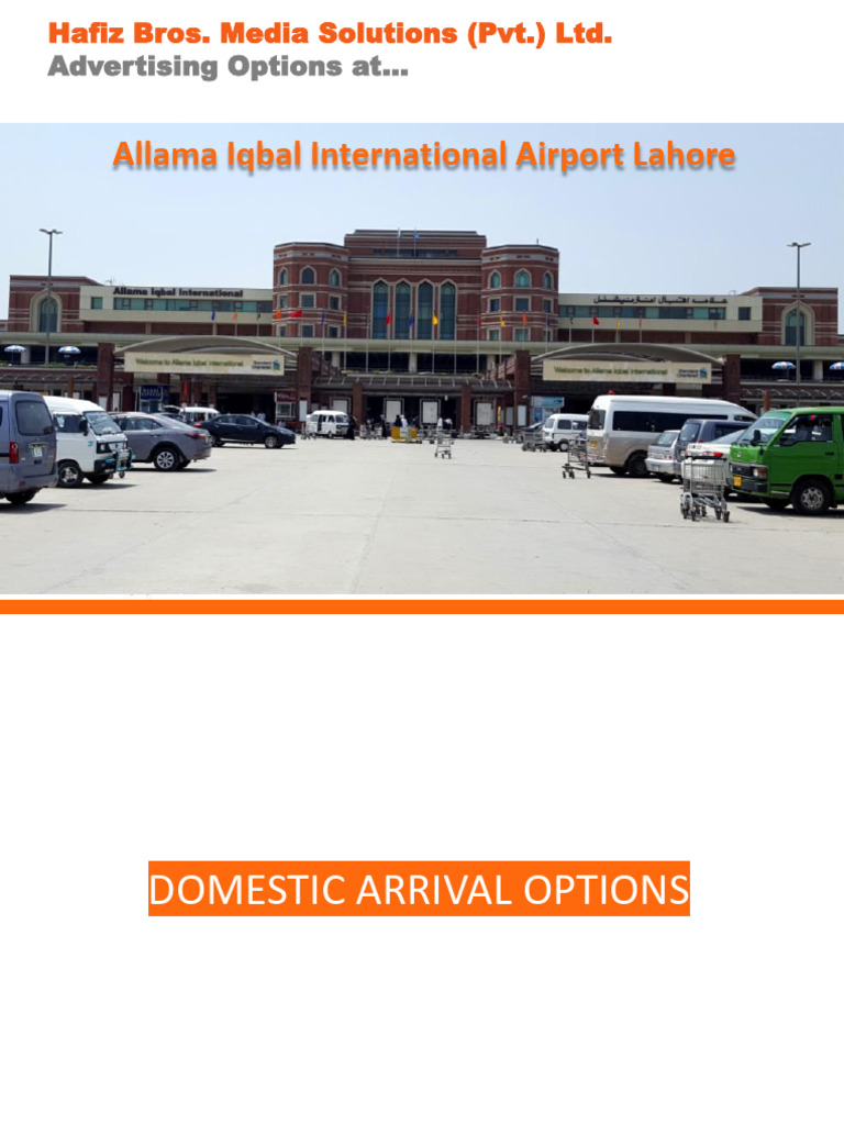 Domestic Terminal Lahore Airport (09-06-2022) | PDF