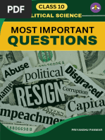 Civics Important Questions Class 10 | PDF | Political Parties | Elections