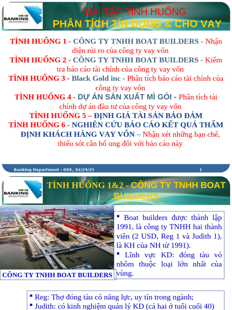 BT Tinh Huong | PDF