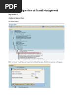 Sap Travel Management Configuration Steps | PDF | Per Diem | Computing