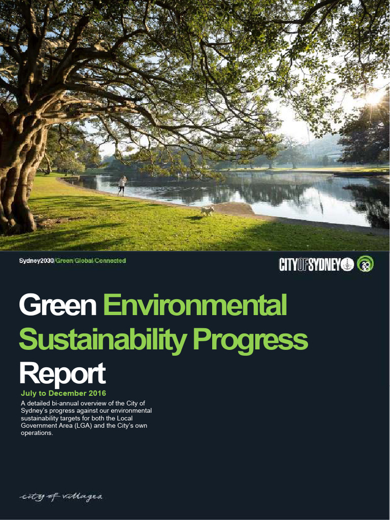 Green-Environmental-Sustainability-Progress-Report | PDF | Photovoltaics | Sustainability