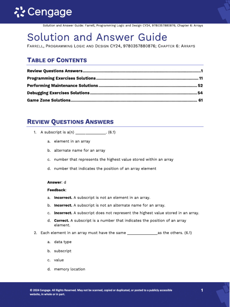 PLD10e Chapter06 SAG | PDF