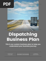 Dispatch Training Manual-1 | PDF | Cargo | Truck