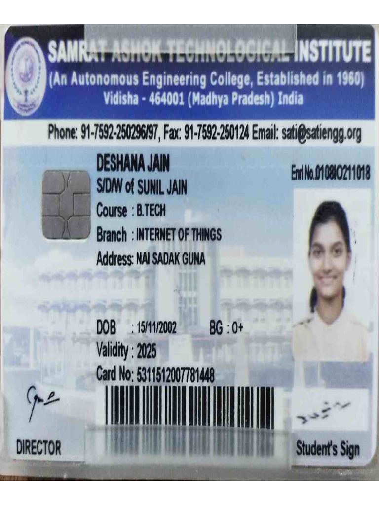 Deshna Jain Documents Cummins Scholarship 2022-23 | PDF | Fee | Payments