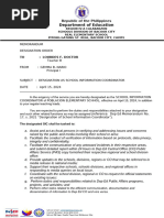 District Memo Sample | PDF