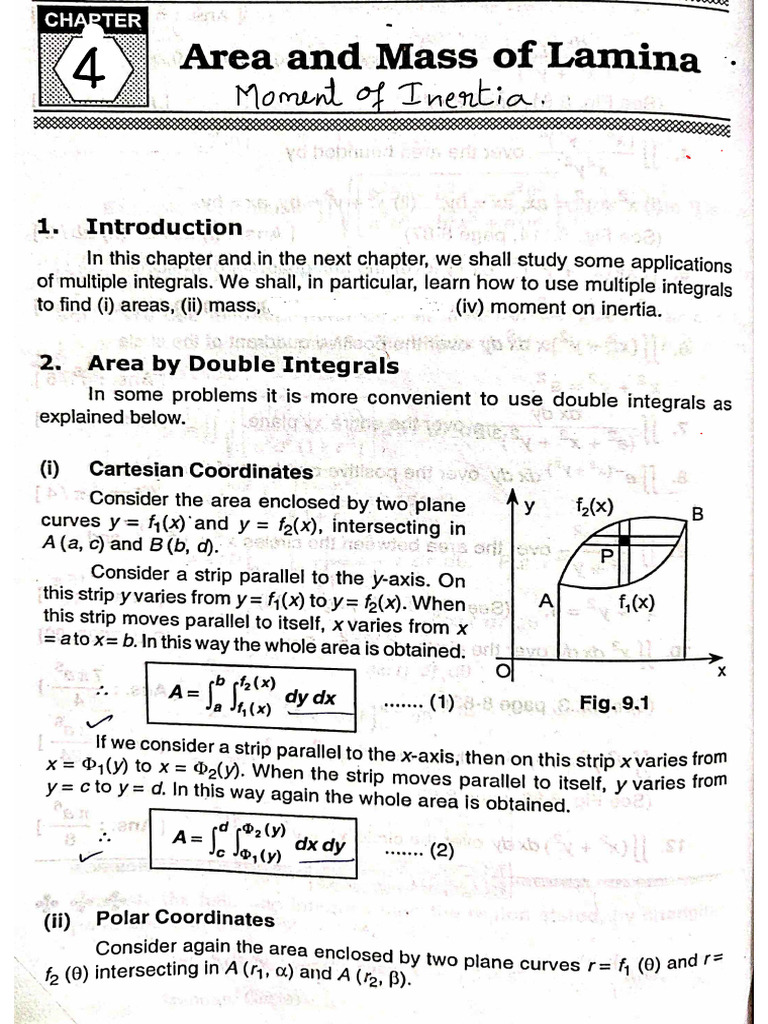 4. Application of multiple integral | PDF