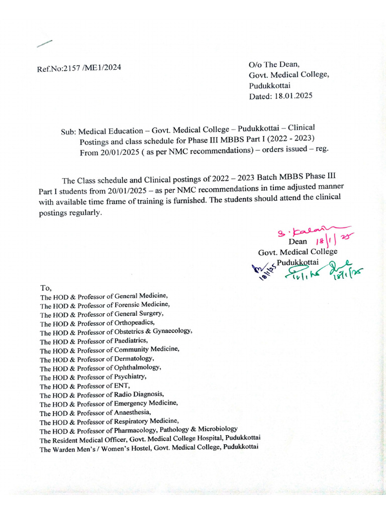 Clinical Postings | PDF