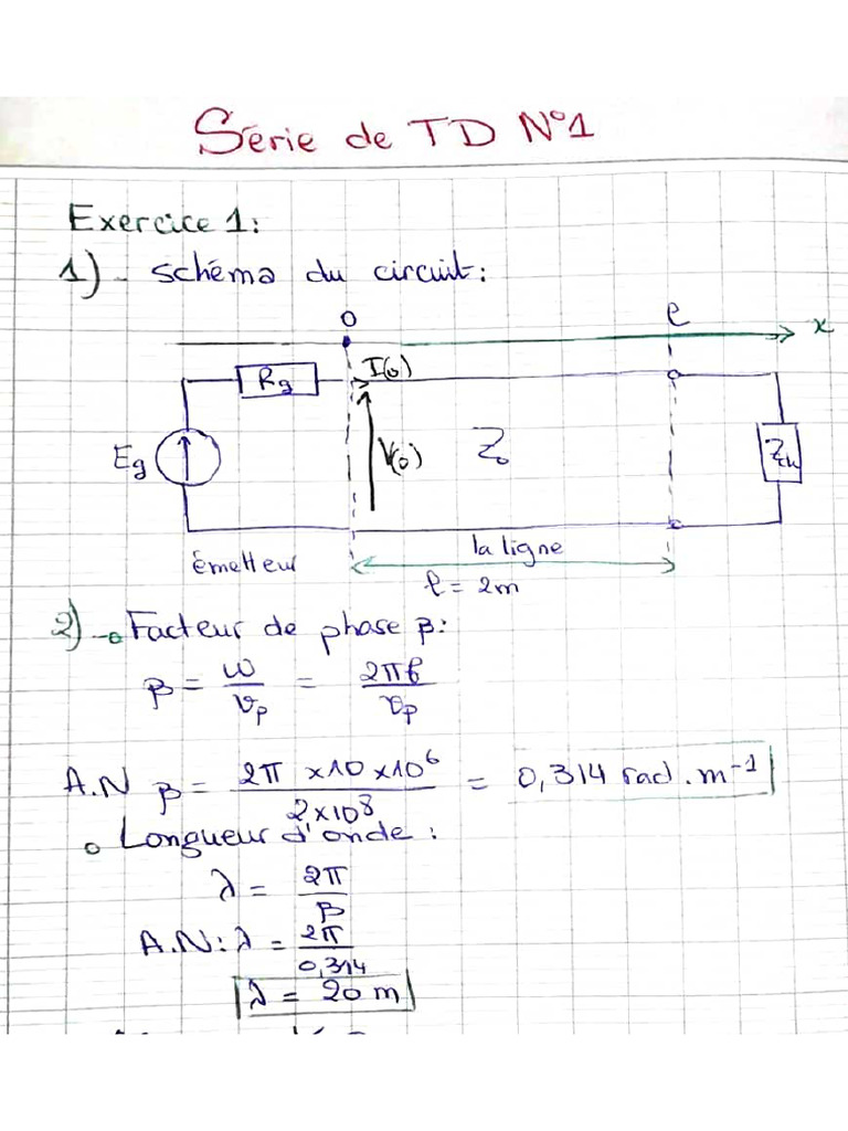 Solution de Série 1. 2023 23-42 | PDF