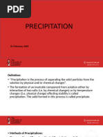 Co Precipitation Method | PDF | Nanoparticle | Precipitation (Chemistry)