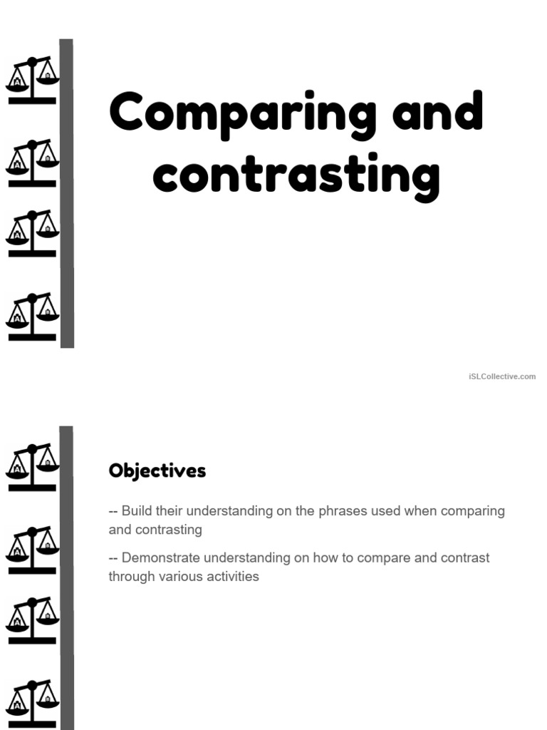 Comparing and Contrasting Techniques | PDF