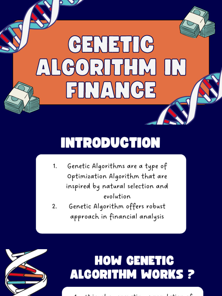 genetic Algorithm in Finance | PDF | Genetic Algorithm | Mathematical Optimization