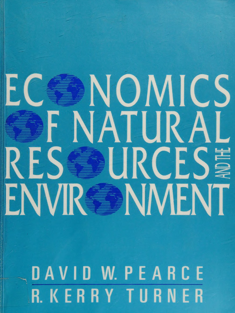 Economics of Natural Resources Overview | PDF | Externality | Taxes