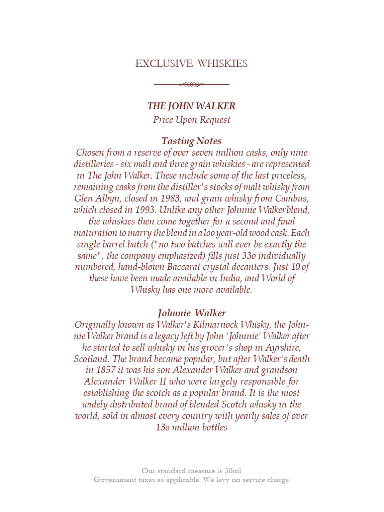 Bar 101 | PDF | Scotch Whisky | Whisky