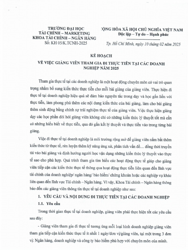 KH THNN-HK1 2025-GV | PDF