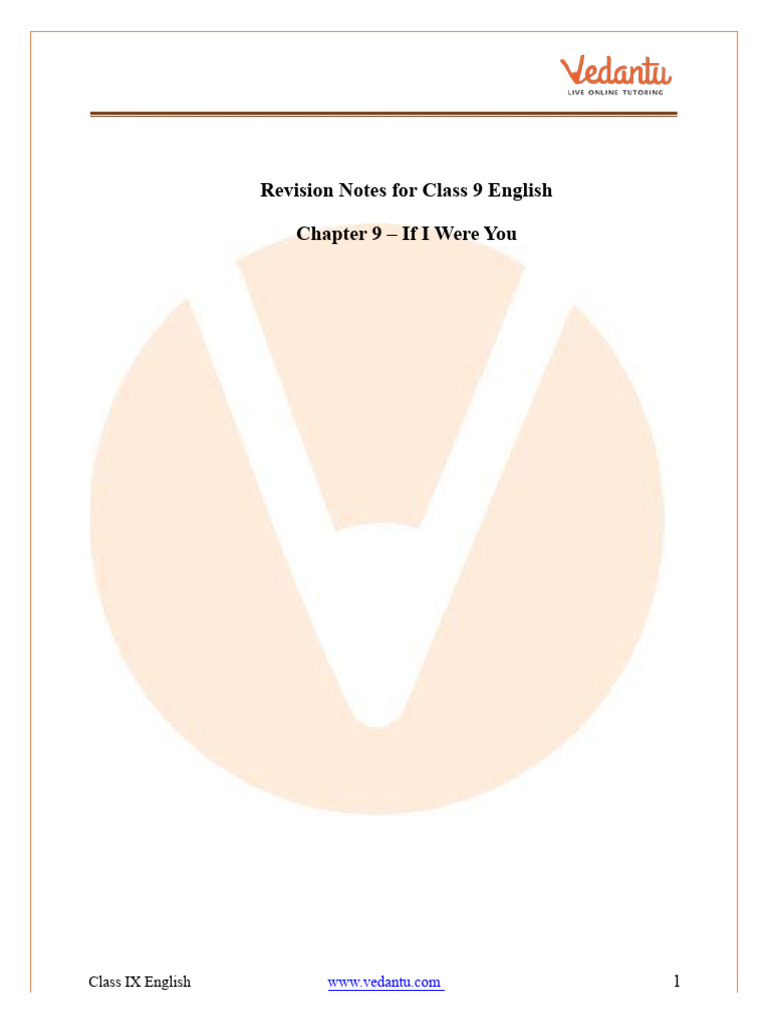 Cbse Class 9 English Beehive Notes Chapter 9 | PDF