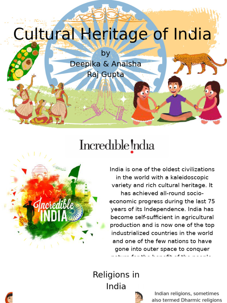 Cultural Heritage of India by Anaisha Gupta | PDF | Indian Religions ...