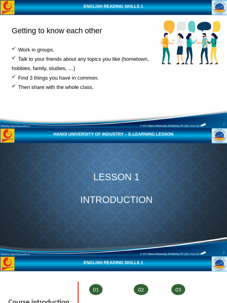 550d2082406t2244l3 Lesson 1 Introductio | PDF | Reading Comprehension | Vocabulary