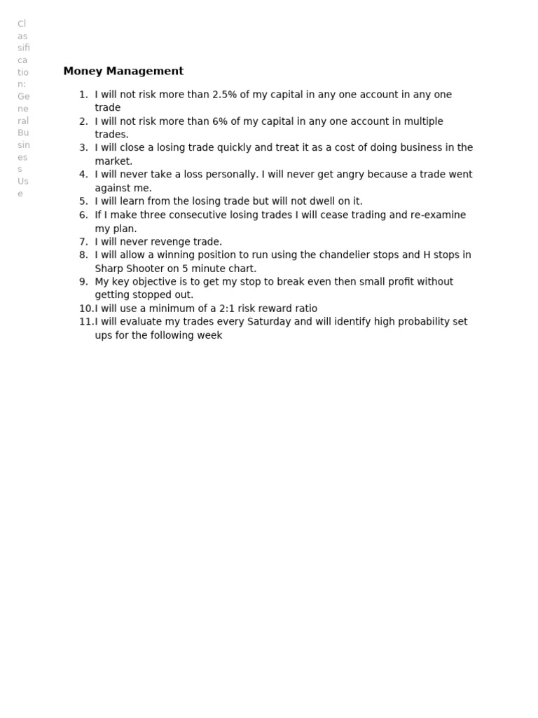 Money Management Pdf