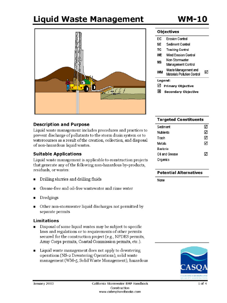Liquid Waste Management (PDF) | PDF