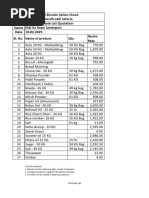 Commodity Lot Size and Pricing Guide | PDF | Materials | Chemical Elements