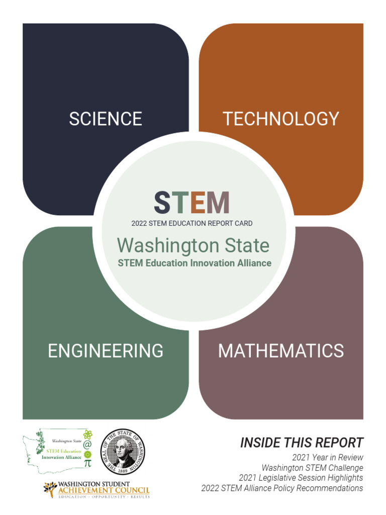 Washington 2022 STEM Education Report | PDF | Science, Technology ...